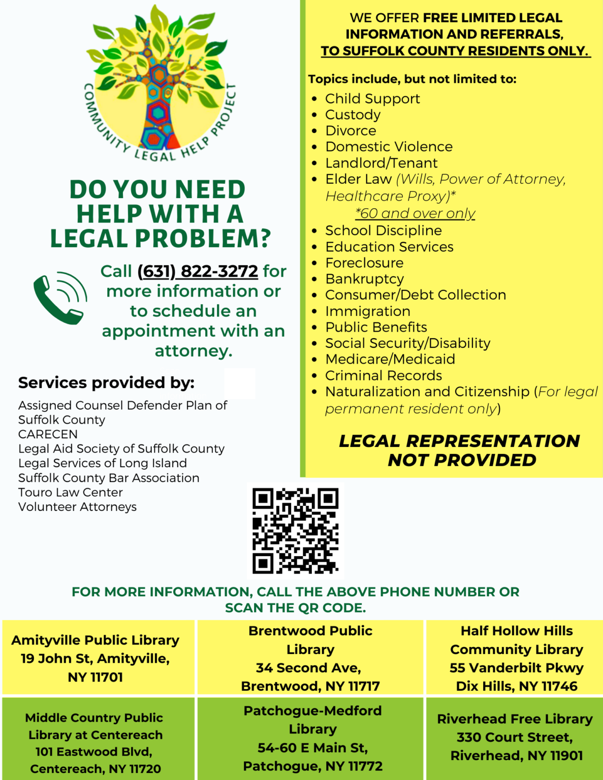 Community Legal Help Project – Legal Services of Long Island